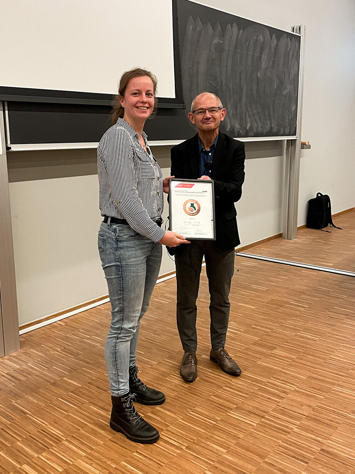 LEAF accreditation for Feringa labs - Ben Feringa Research Group